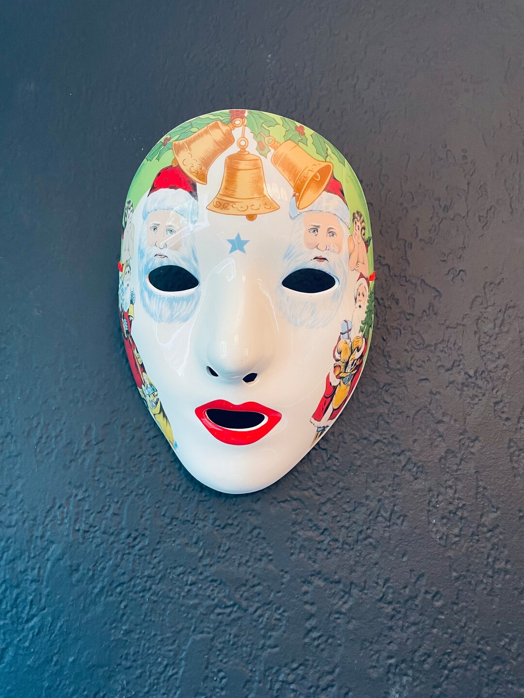 Vandor Pelzman Christmas Santa Mask 1983 Japan 80s - Etsy