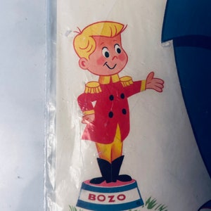 Bozo the Clown Meyercord Wall Decal Sealed 14” X 9” 60s Room - Etsy