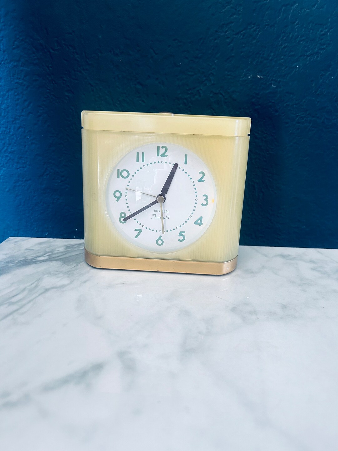 Westclox big Ben Twilight Alarm Clock Yellow Model 43002 - Etsy