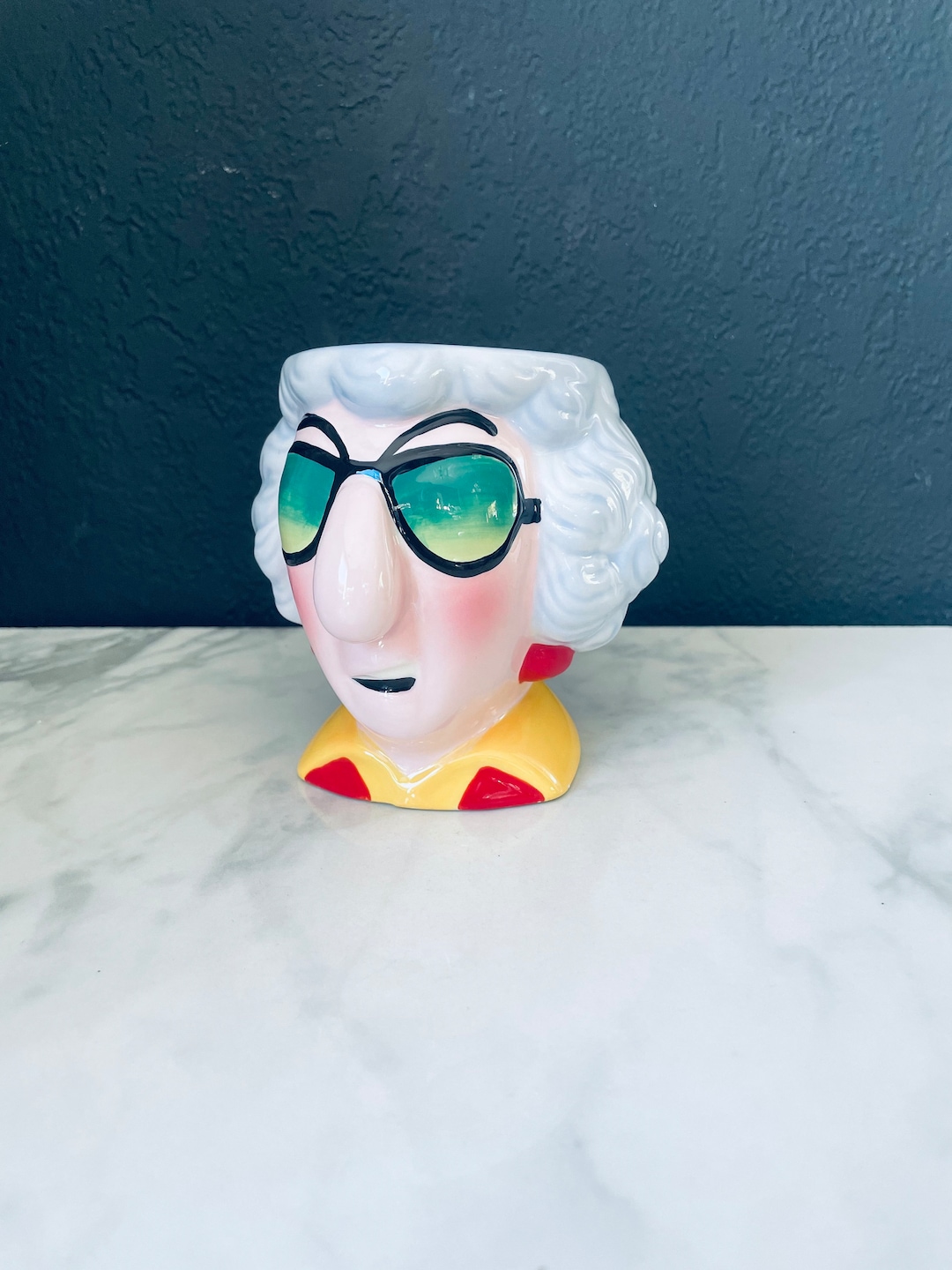 Maxine Character Hallmark 3-D Ceramic Mug CUP Glasses - Etsy