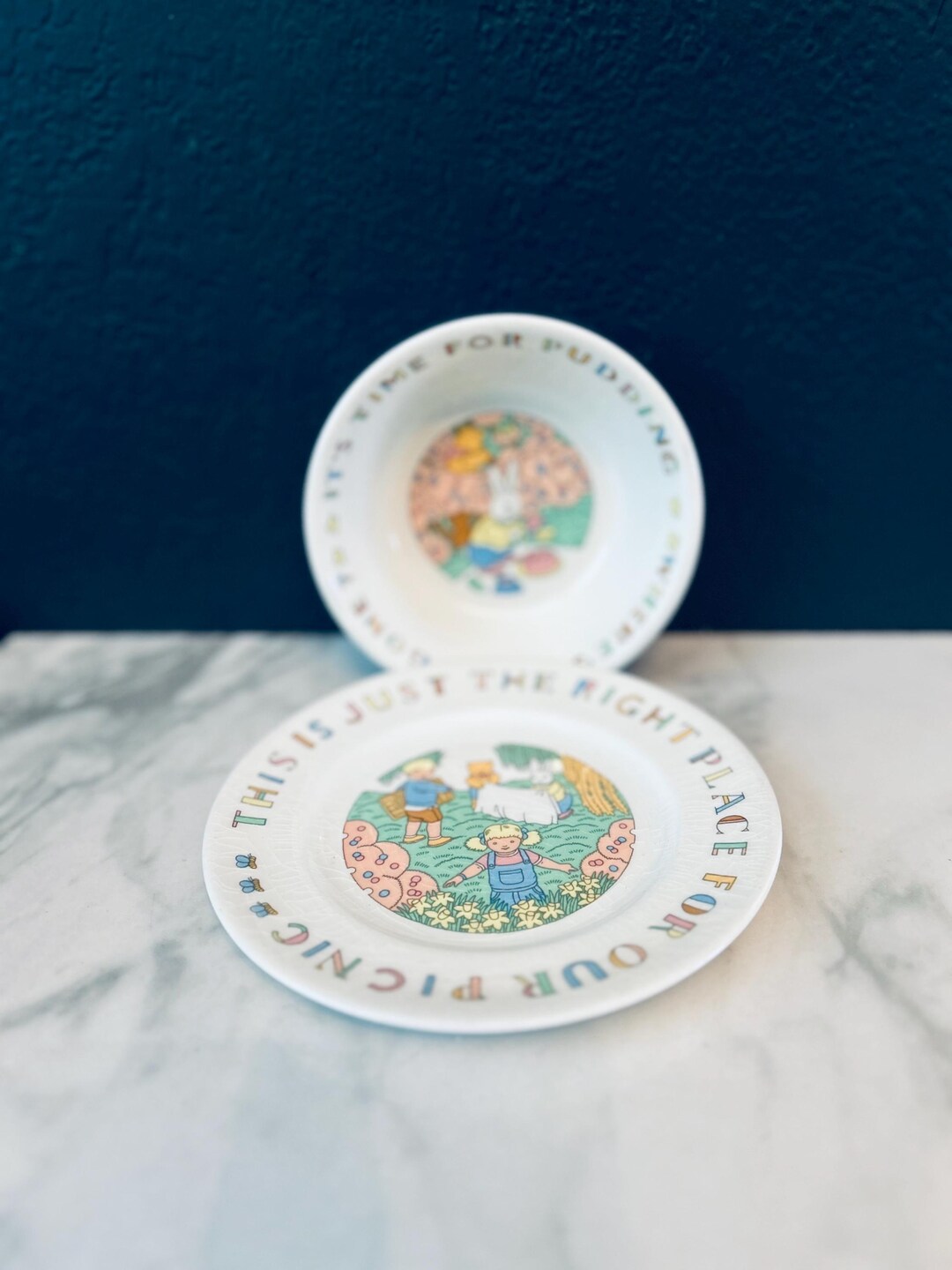 Mothercare Children's Plate and Bowl Set Graham Percy- Design Great ...