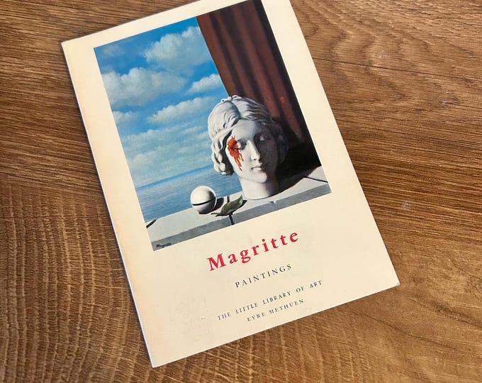 Rene Magritte Little Library of Art Book 1972 Paperback Small Book ...