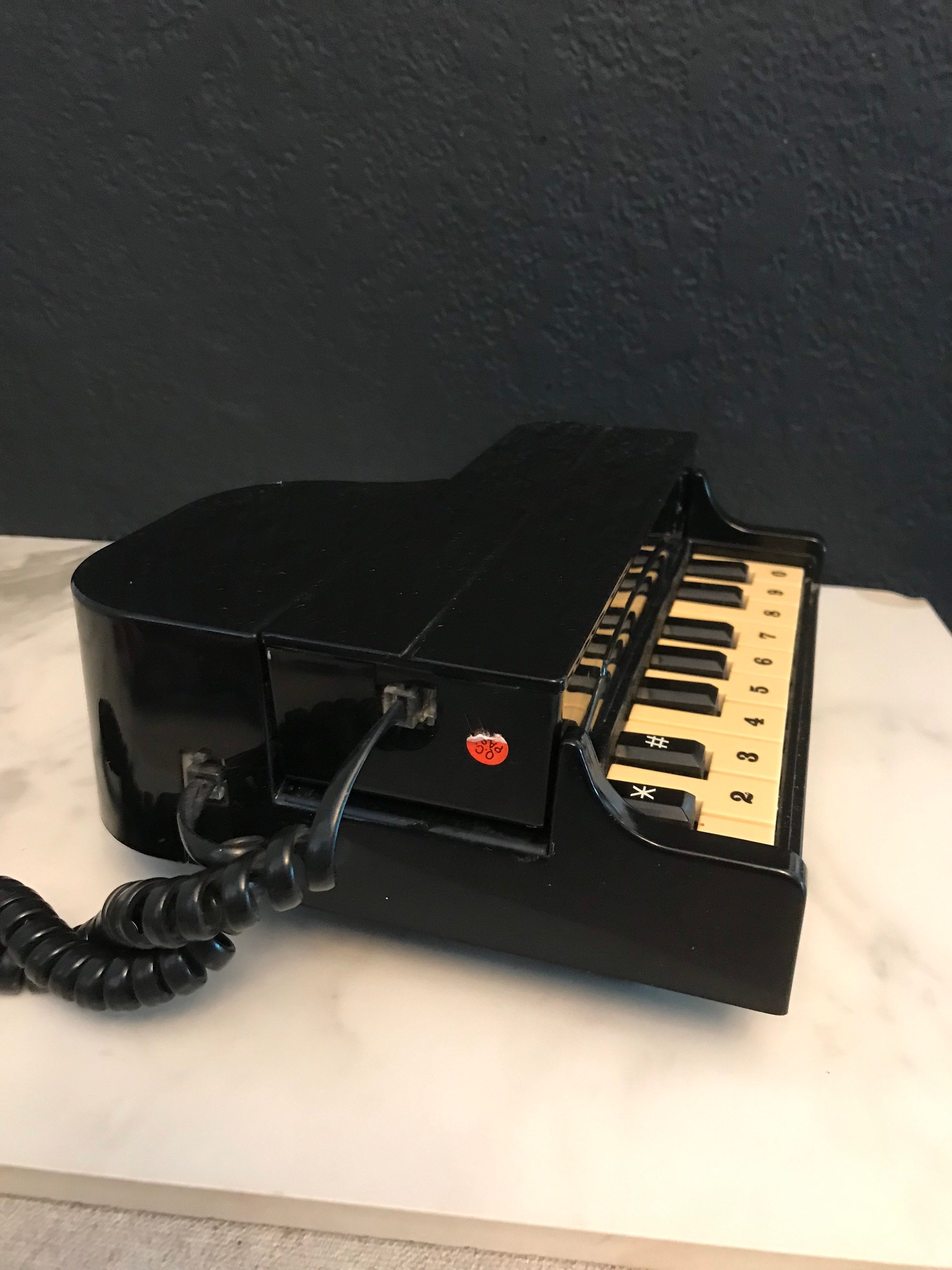 Grand Piano Telephone Columbia Vintage 80s Model PN-10 - Etsy
