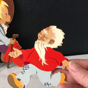 Mertens Kunst 1968 W Germany Wooden Wall Decor Dwarf N 16 and 17 Alfred ...