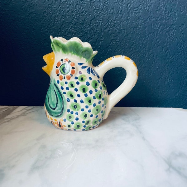 Rooster Pitcher - Etsy