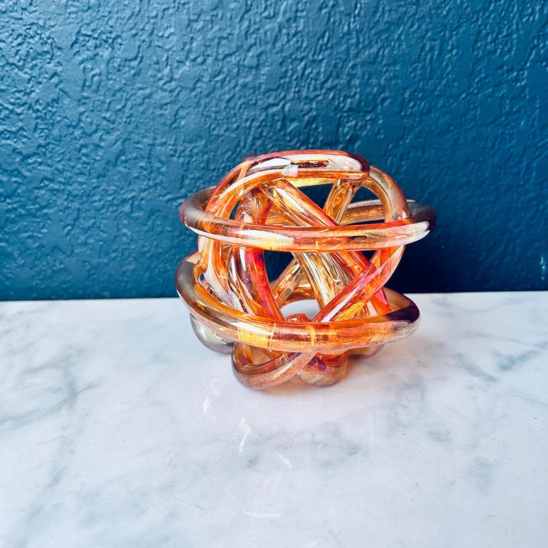 Blown Glass Knot - Etsy