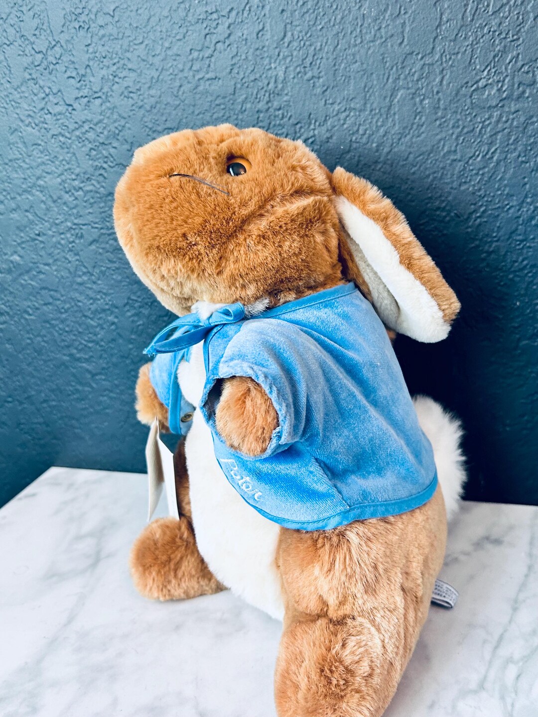 Peter Rabbit Eden Plush 80s 11 H Korea With Tag Velveteen Jacket - Etsy