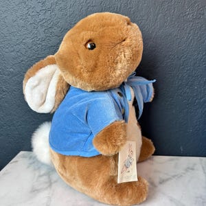 Peter Rabbit Eden Plush 80s 11 H Korea With Tag Velveteen Jacket - Etsy