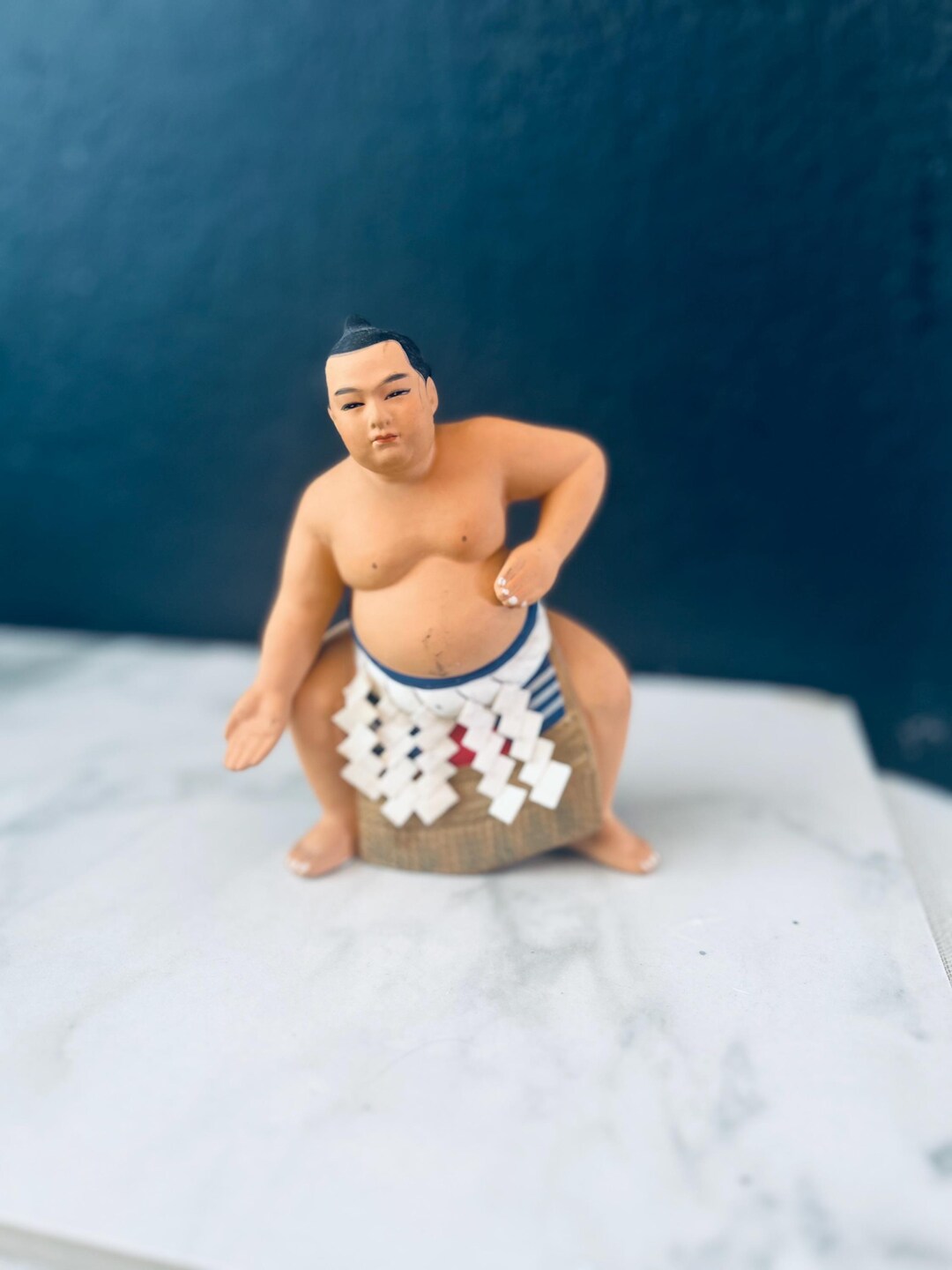 Sato Hakata Doll Japan SUMO Wrestler Kimono Fukuoka Figurine 5” H - Etsy