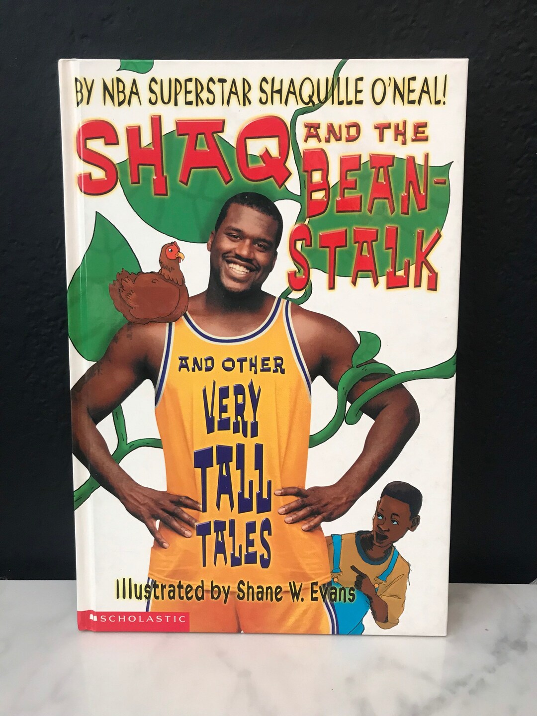 Shaq and the Beanstalk Hardback Book 1999 Kids Fairy Tale - Etsy