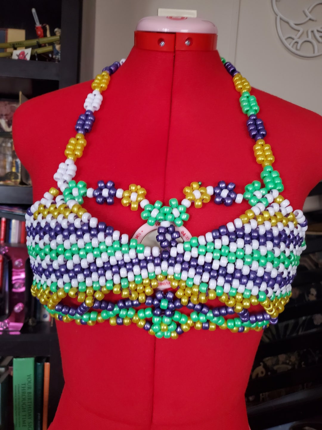 Kandi Bead Bra Top Adjustable - Etsy