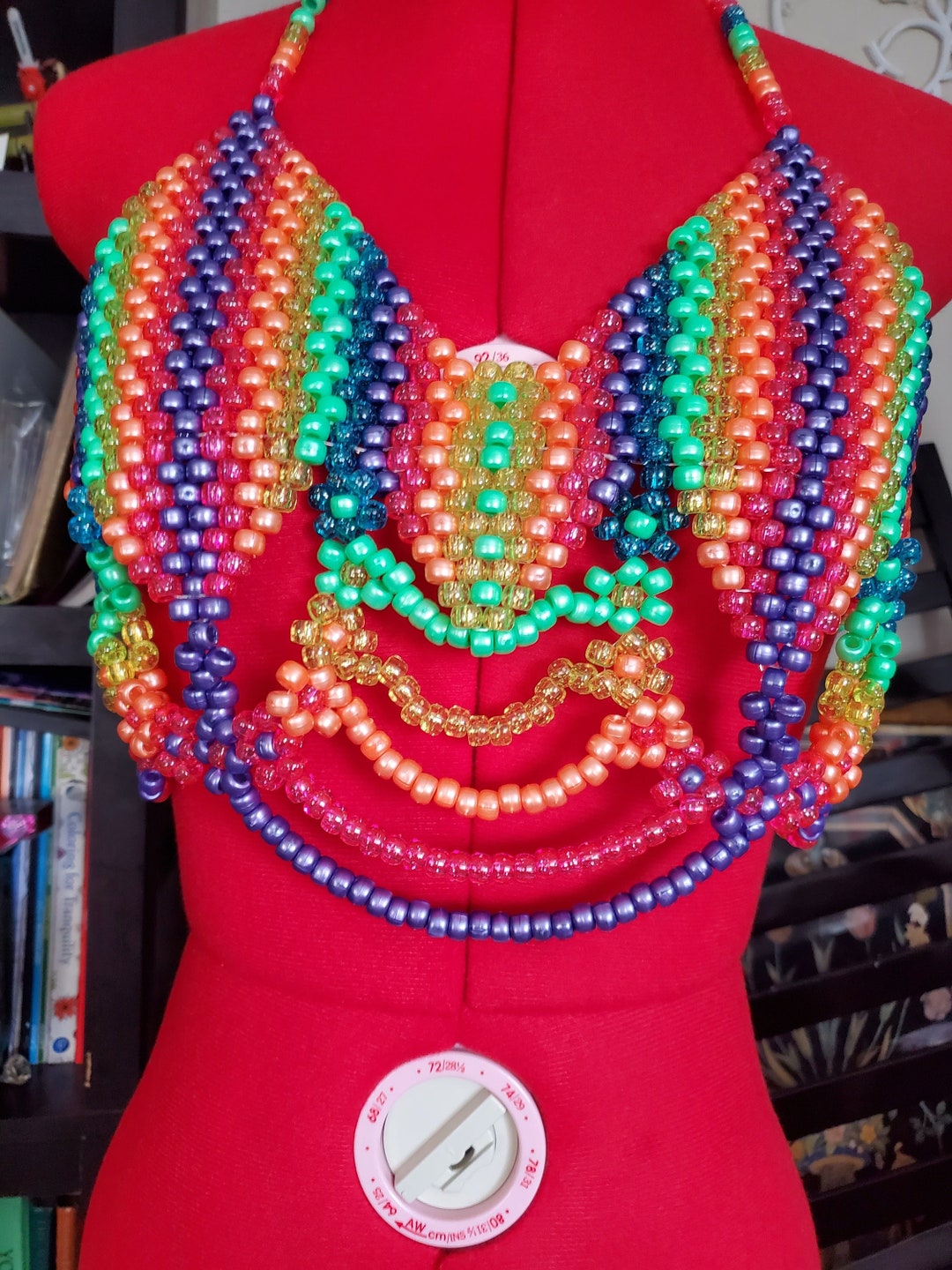Kandi Bead Bra Top Cover - Etsy