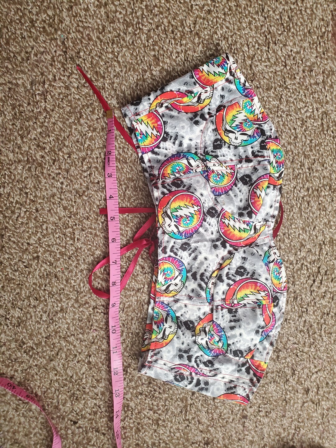 Grateful Dead Corset Crop Top (no Wire) - Etsy