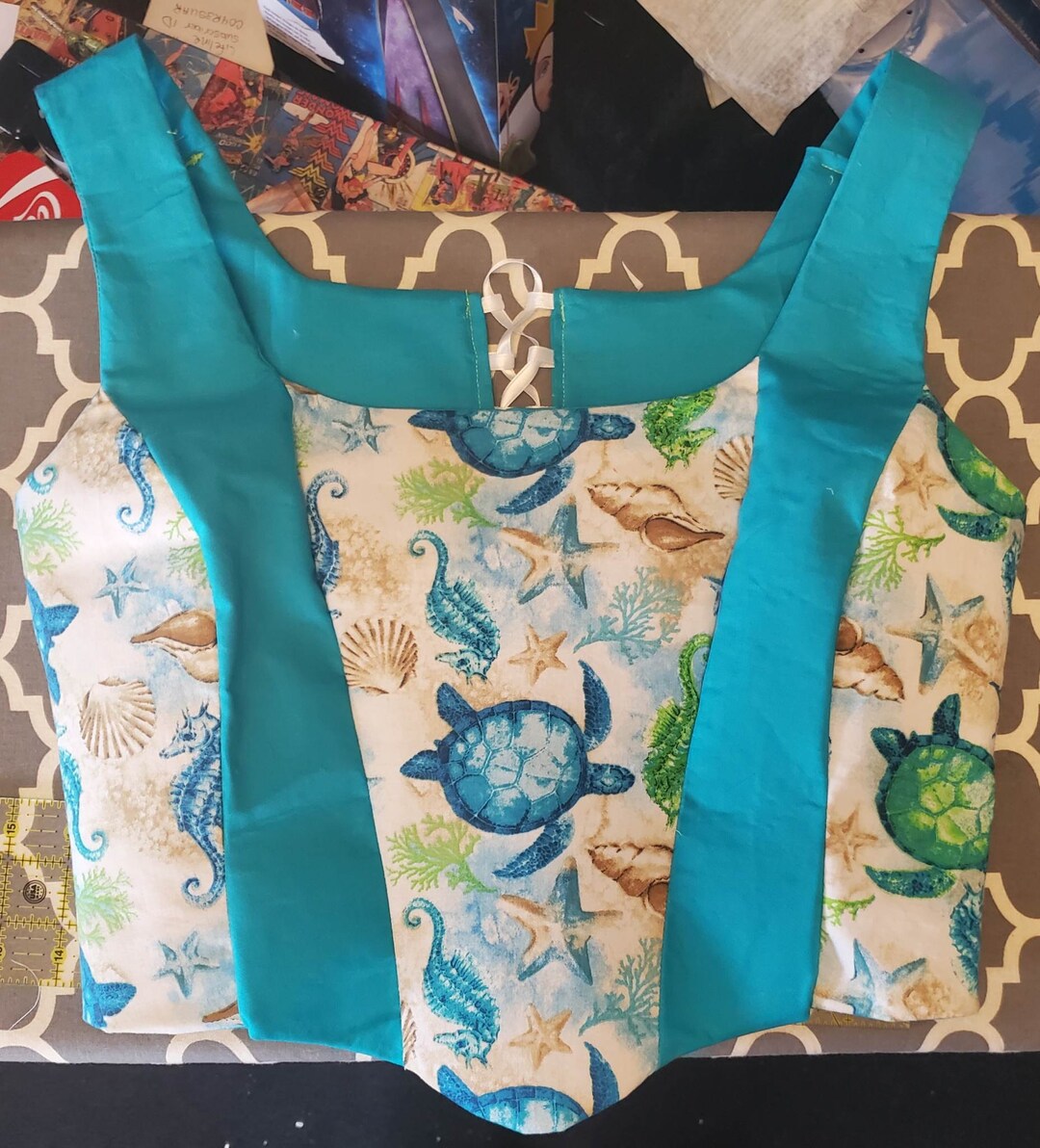 Under the Sea Corset Top - Etsy