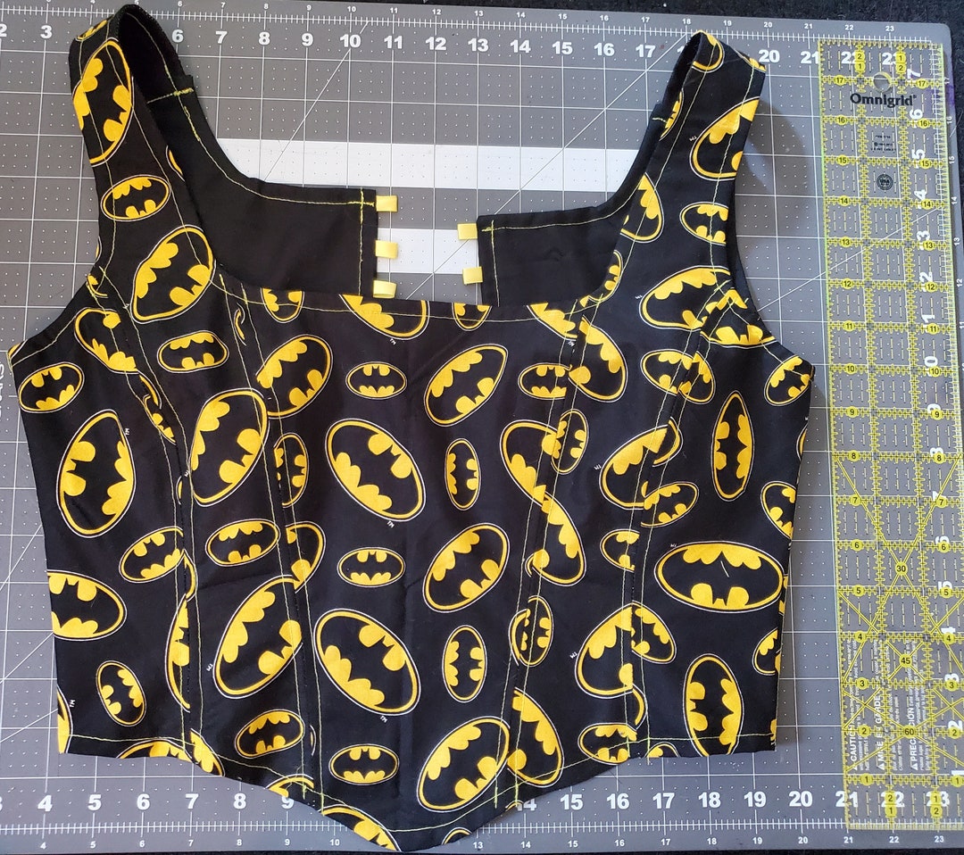 Batman Reversible Corset Top - Etsy