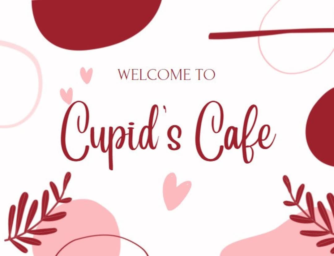 Cupid's Cafe, Valentine's Day Family Tradition - Etsy
