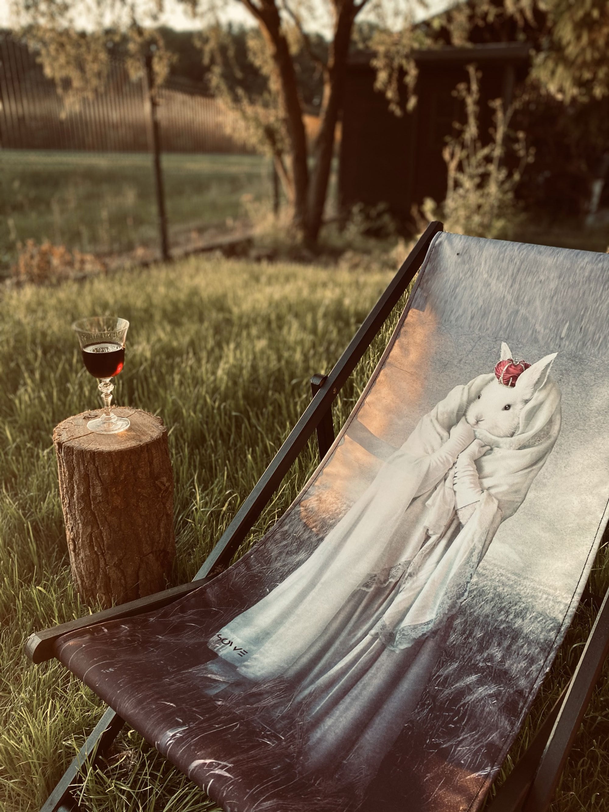 Rabbit King Folding Garden Deck Chair High Quality Wooden - Etsy