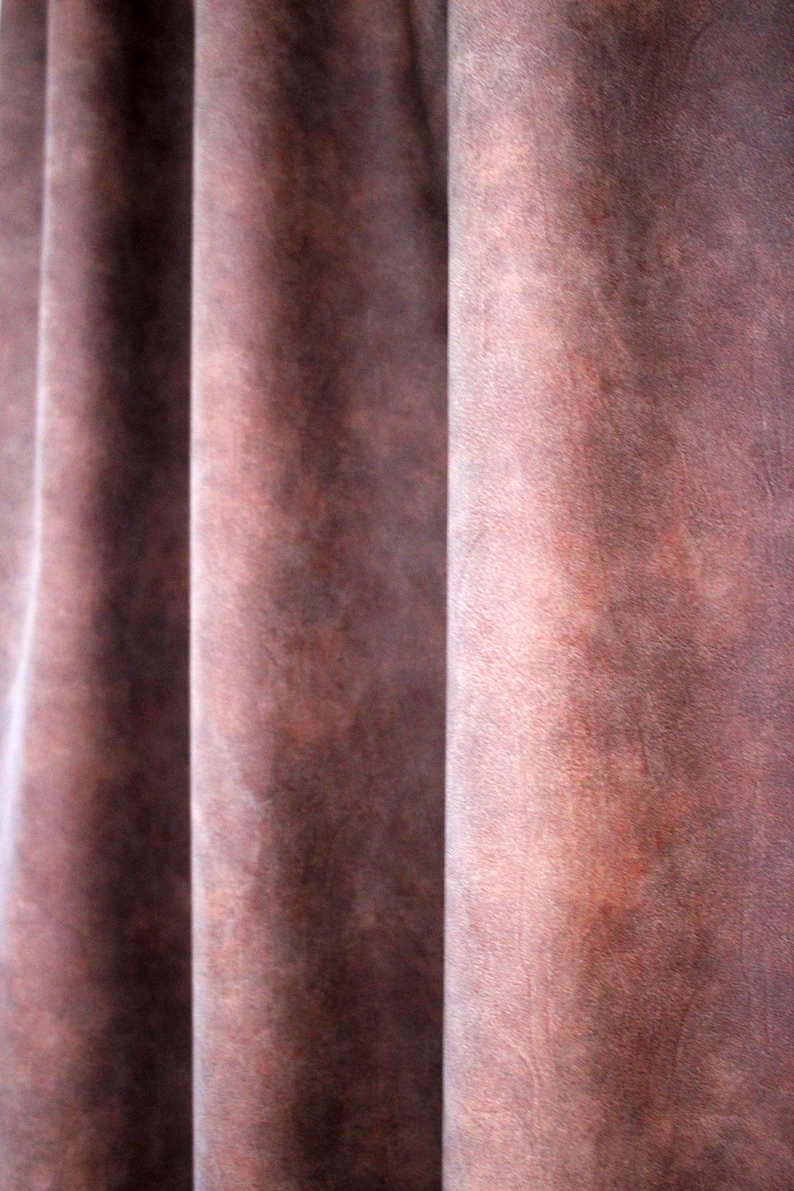 Eco LEATHER Curtains Set of 2 Curtains Room Divide Screen Wall - Etsy