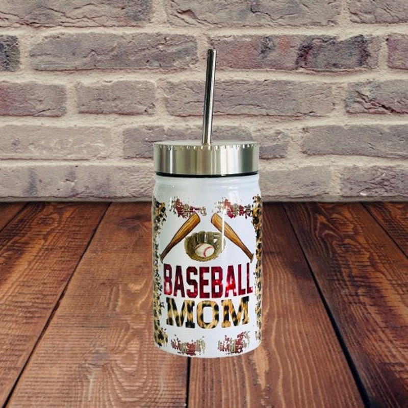 Baseball Mason Jar - Etsy