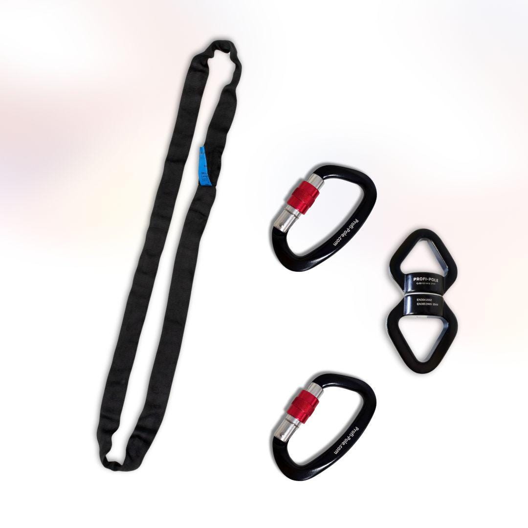 Aerial Rigging Kit – Lyra, Silks, Trapeze | Swivel, Carabiners ...