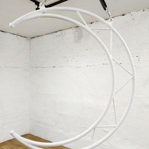 Moon Aerial Lyra, Aerial Lyra Crescent, Aerial Hoop White - Etsy