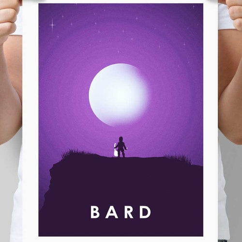 Bard Premium Dungeons & Dragons Art Prints A4 / A3 RPG - Etsy