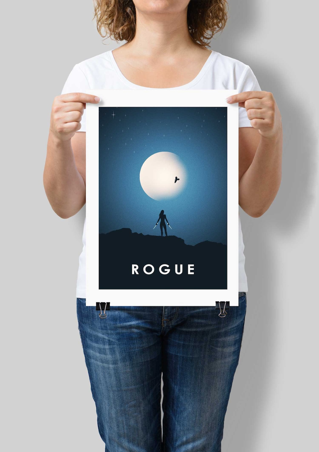 Rogue - Premium Dungeons & Dragons Art Prints [A4 / A3] - RPG, Fantasy ...