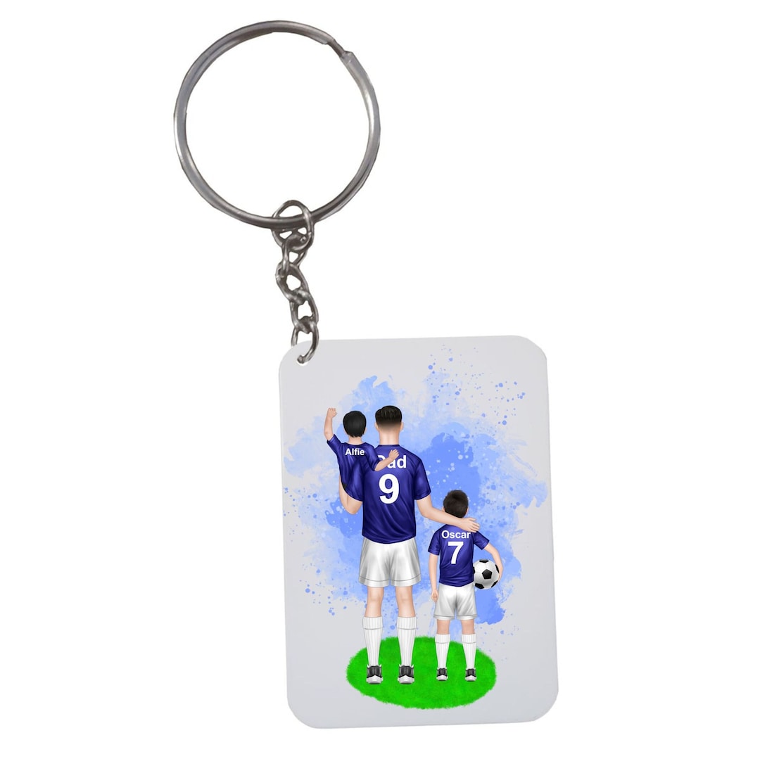 Personalised Keyring, Football Keyring, Rugby Keyring, Football Mum ...