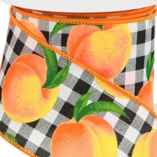 Watermelon Block Wired Ribbon by the Roll 2.5 X 10 Yards - Etsy