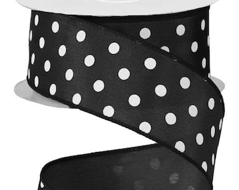Polka Dot Ribbon - Etsy