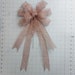 Metallic Rose Gold Webbing Bow - Etsy