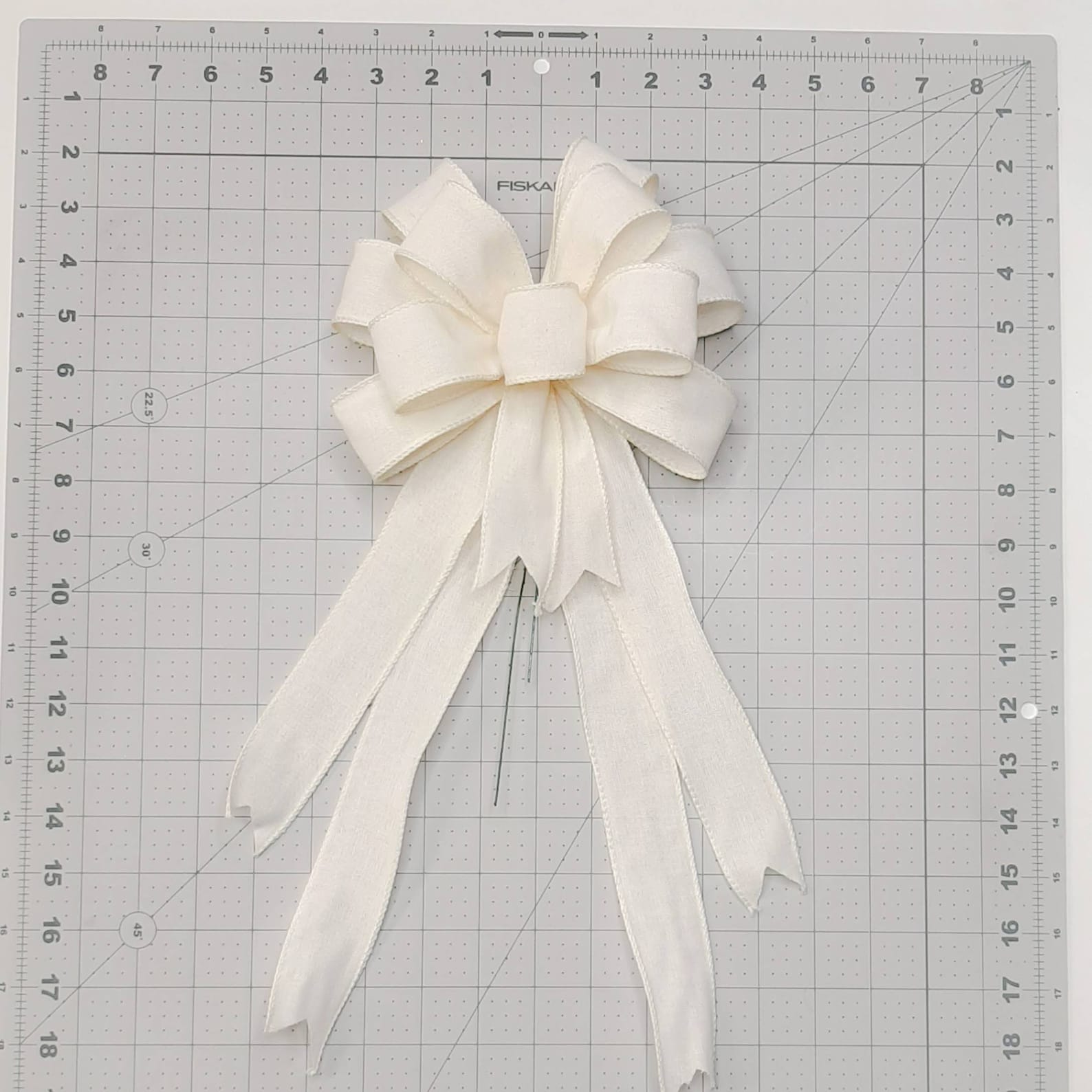 Beige, White Linen, Lace, Wedding Bow, Wreath Bow - Etsy