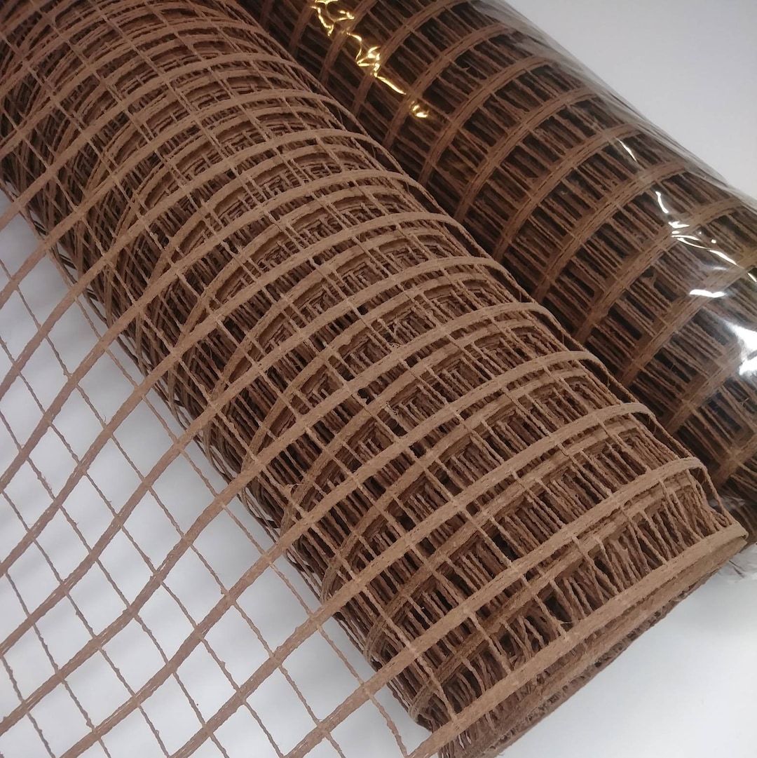 Mesh- Window Pane, Brown, 21 in X 10 Yds - Etsy