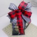 Red and Black Buffalo Check and Houndstooth, Set of 3 - Etsy