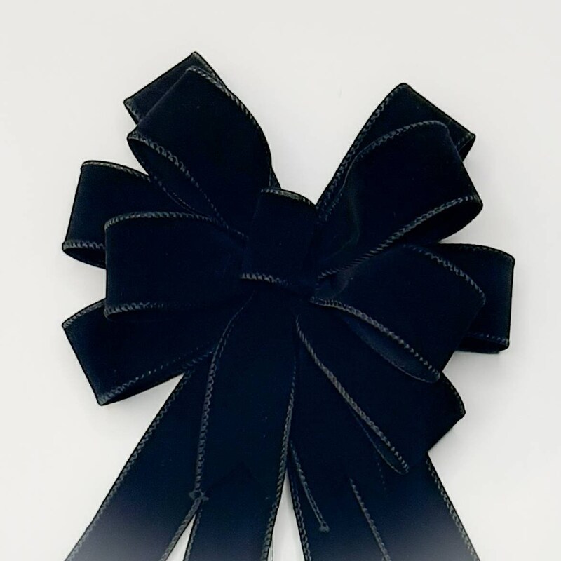 Small Black Bow - Etsy