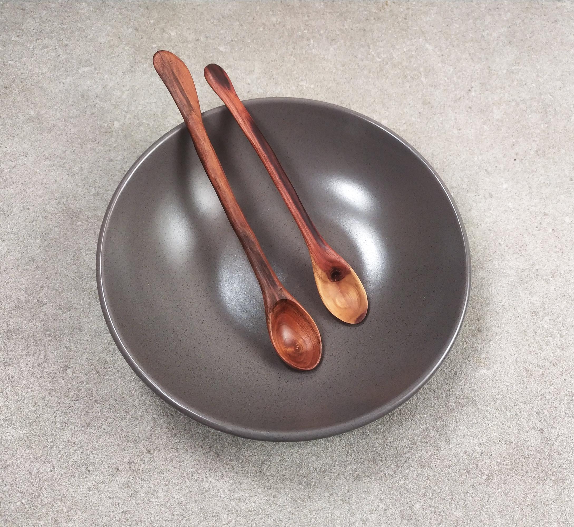 Small Wooden Spoon for Eating, Teaspoon - Etsy