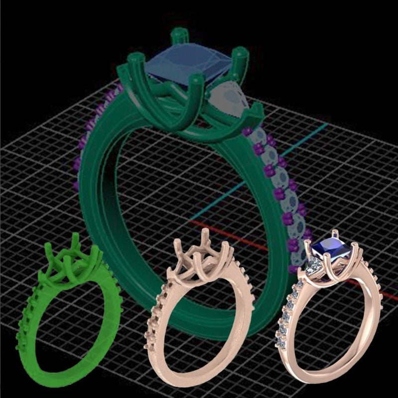 Custom Ring Design - Etsy