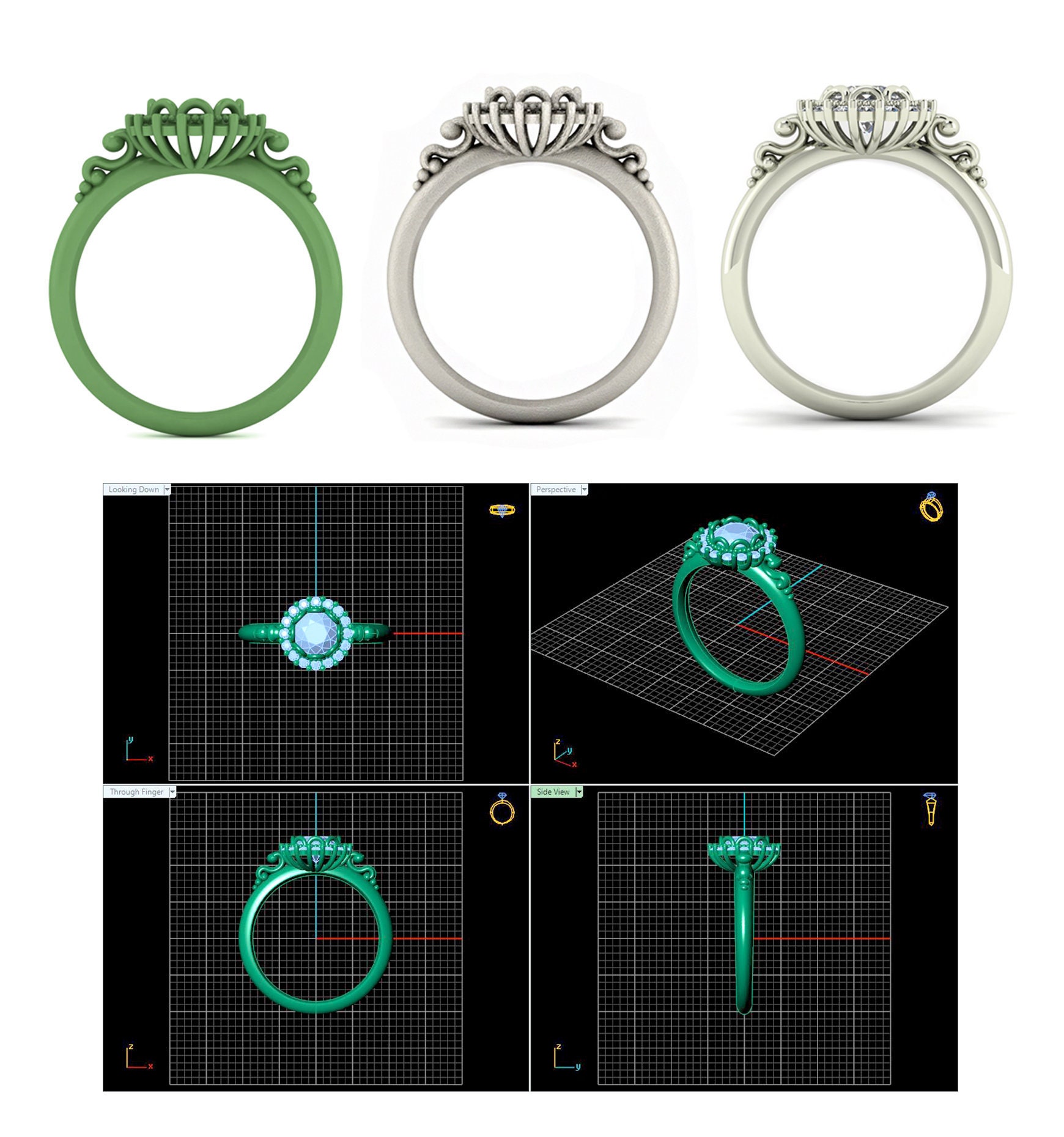 Custom Ring - CAD Design + More - Etsy