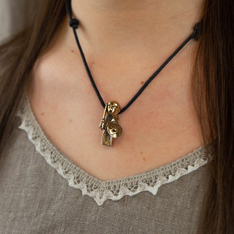 Valkyrie Necklace Viking Valkyrie Pendant Silver Valkyrie - Etsy