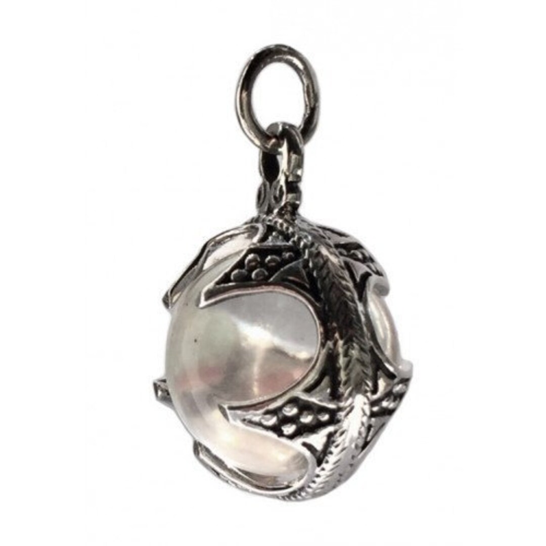 Rock Crystal Pendant, Viking Crystal Pendant, Rock Crystal Necklace ...