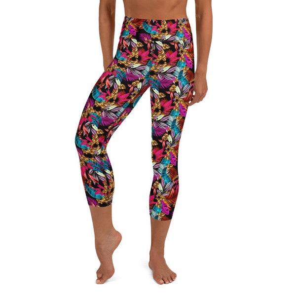 Yoga Capris - Etsy