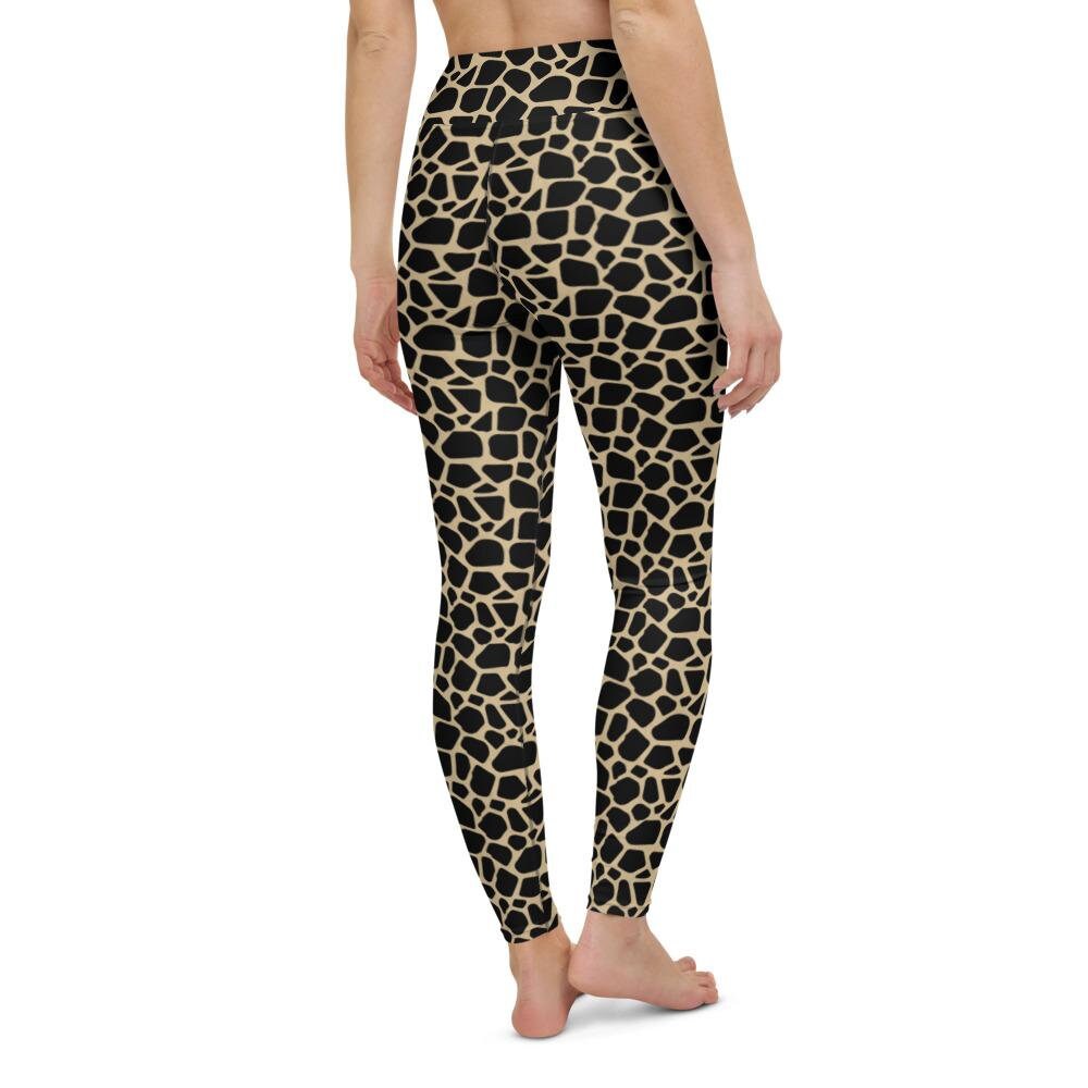 Leggings de cintura alta jirafa // Leggings de yoga // Medias de ...