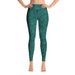 Rainforest Green High Waisted Yoga Leggings // Gym Leggings // Yoga ...
