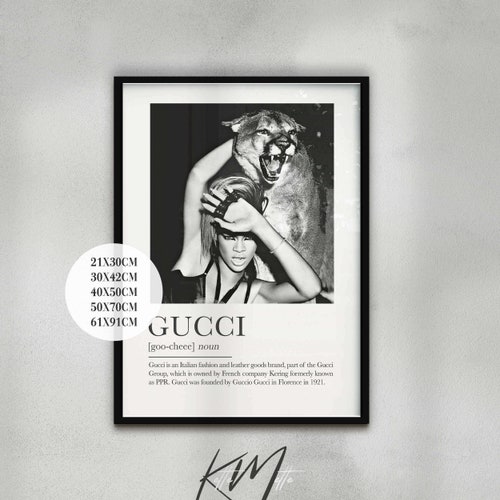 Luxury Designer Poster | Etsy