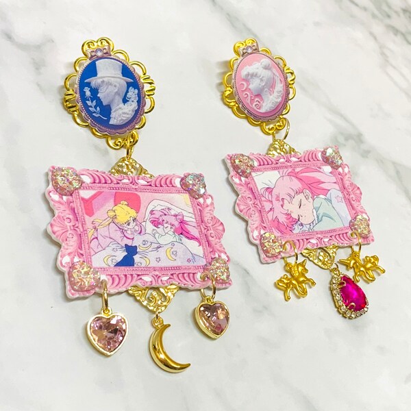 Sailor Moon Earrings - Etsy