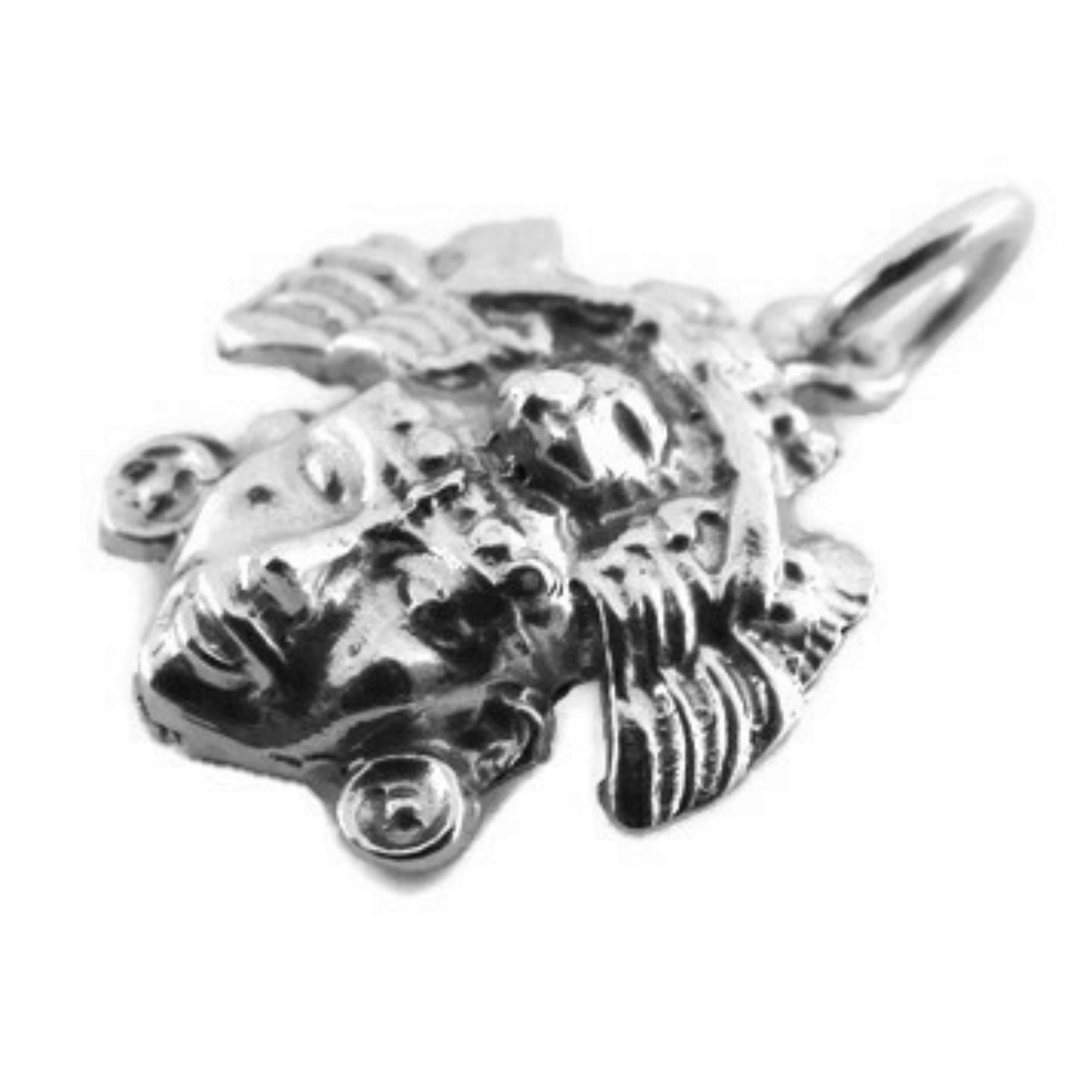 NEW Mexican Aztec /mayan Head Charm Pendant Sterling - Etsy