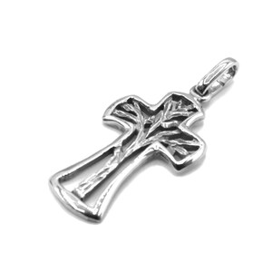 Tree of Life Cross Pendant .925 Sterling Silver!! - Etsy