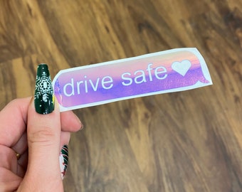Drive Safe Decal - Etsy