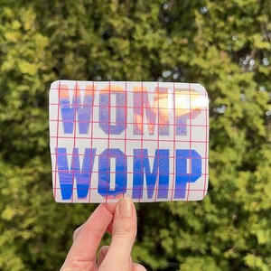 Womp Womp Car Decal, Bumper Sticker, Unhinged Car Accessories - Etsy