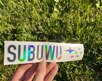 Subuwu Decal - Etsy